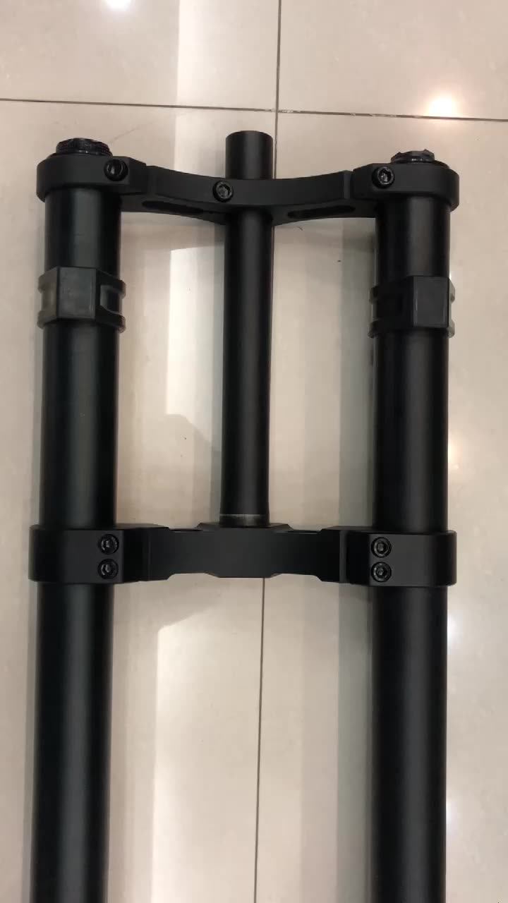 15x135mm 15x150mm Thru Axle Aluminum Alloy Double Crown Inverted Fork ...