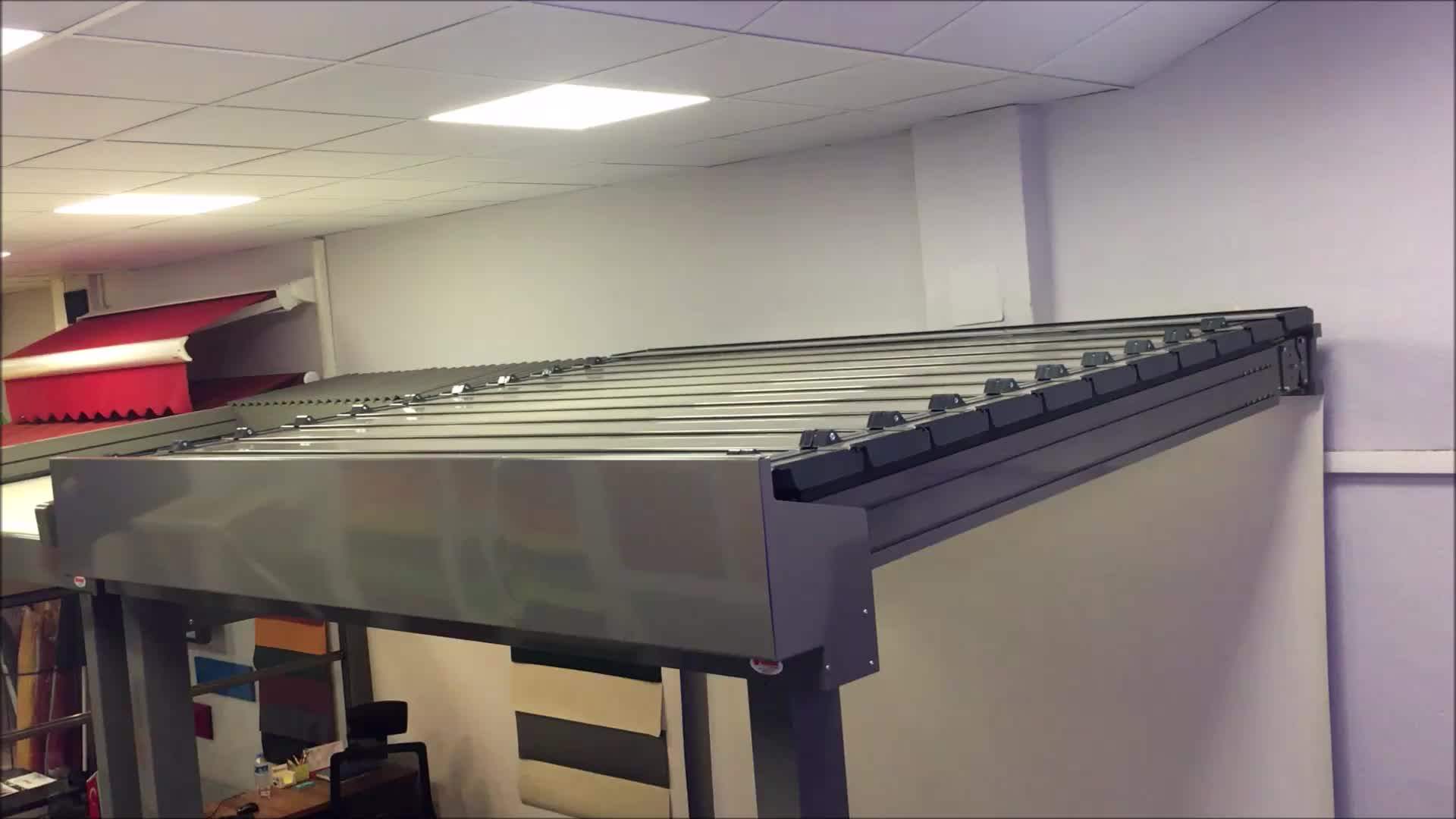 Rollng Roof - Openable Aluminum Roof - Buy Aluminum Sliding Roof ...