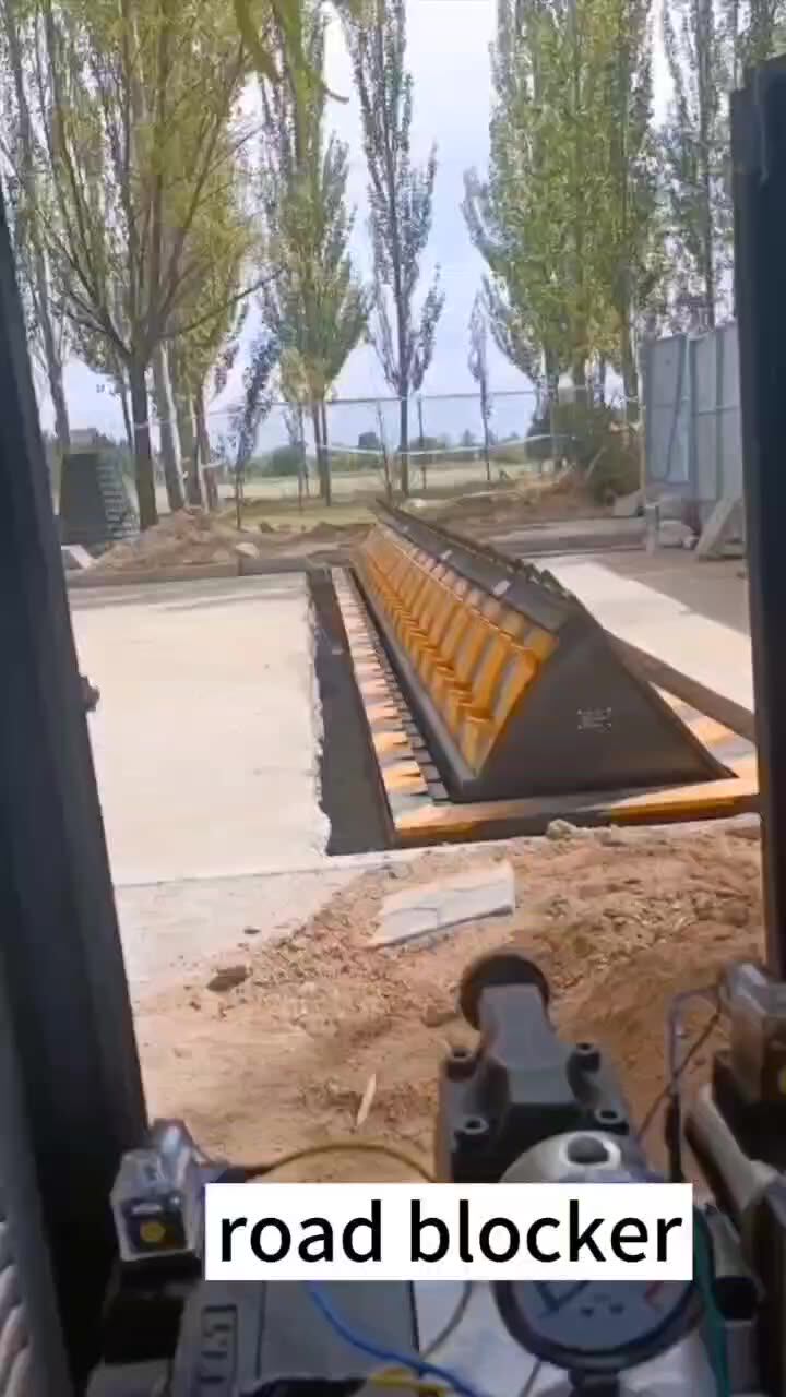 6 Meter Automatic Rising Electronic Retractable Vehicle Barrier Safeway ...