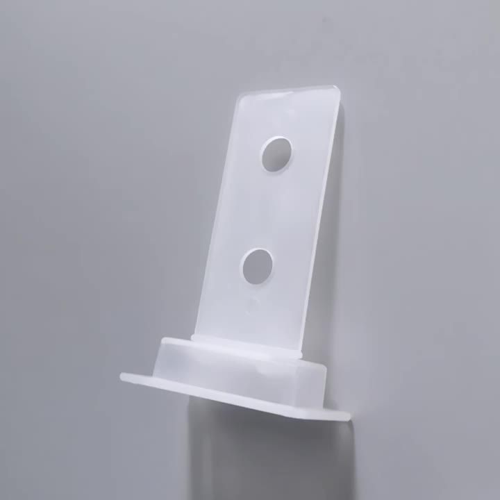 Clear Plastic Clip To Assemble Vertical Sheves In The Cardboard ...