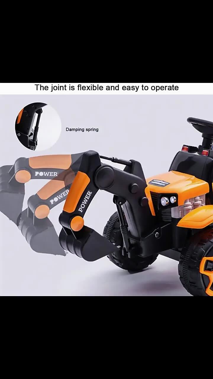 Istaride Kids Ride On Dump Truck With Electric Bucket Ride On Digger ...