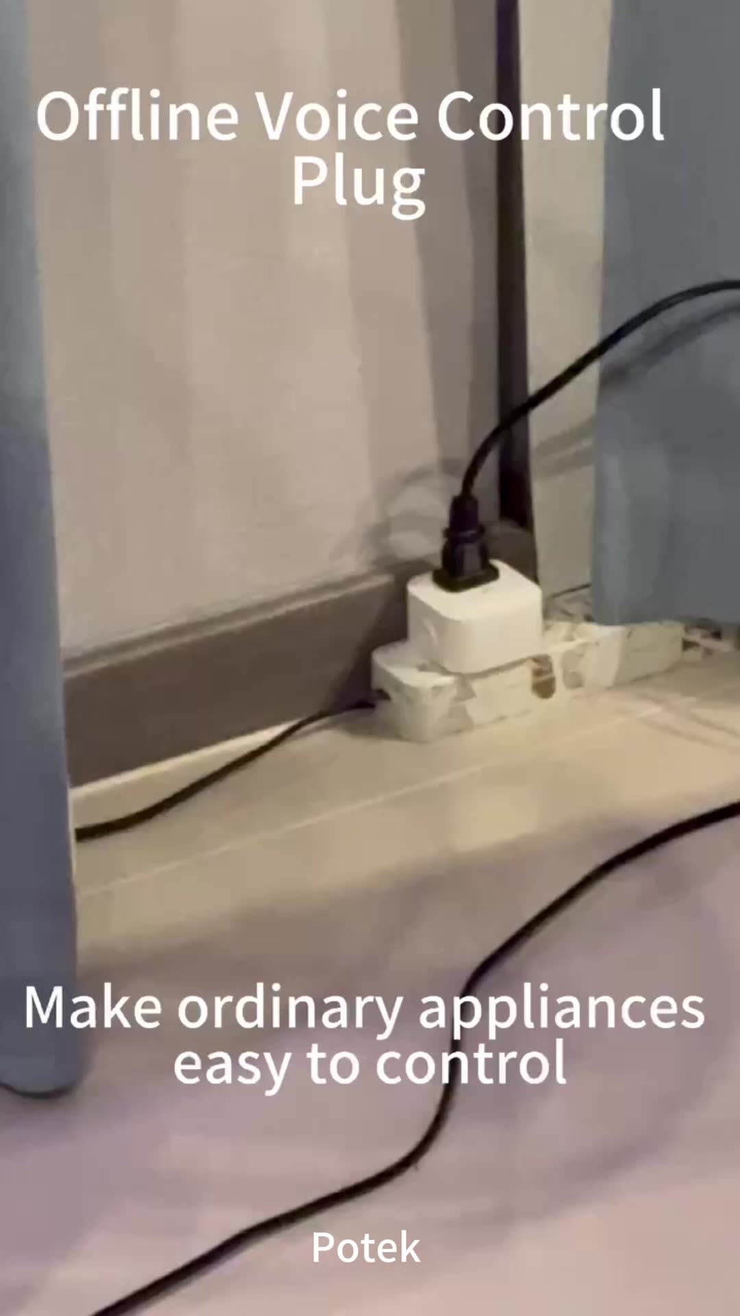 125v 15a Artificial Smart Power Socket Tuya Power Plug Voice Control ...