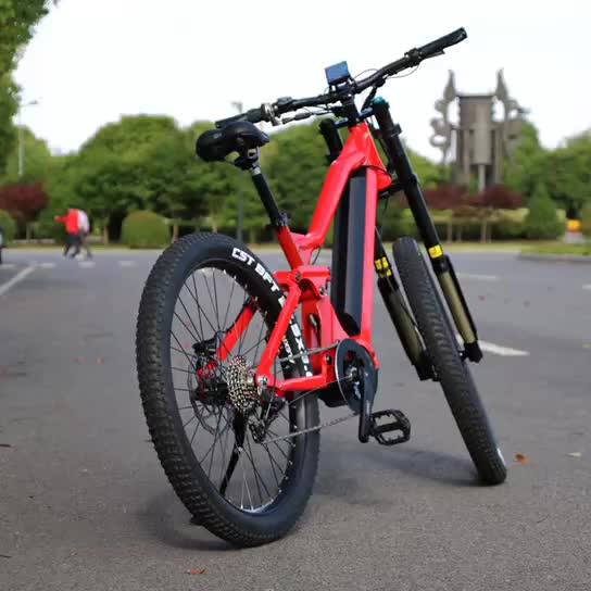 High Quality Strong Power Full Suspension 27.5 Inches Mid Drive Motor ...