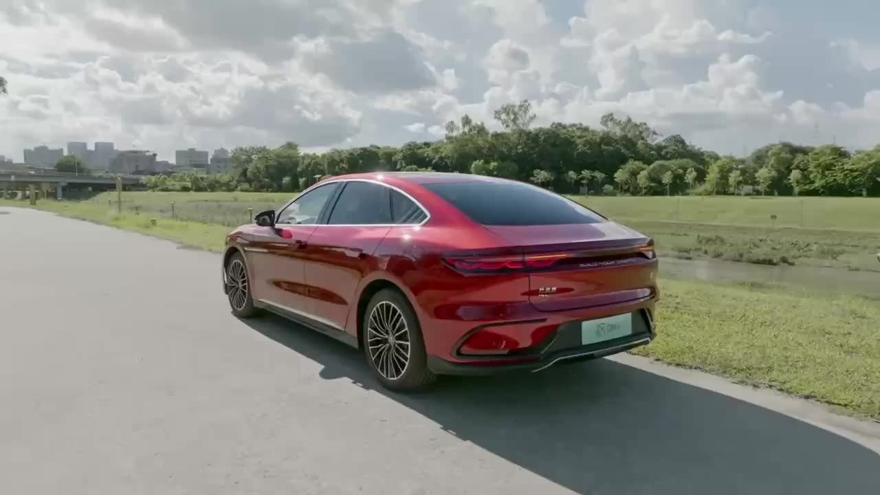 In Stock Byd Han Part Top New Energy Vehicles Cars 2022 New Byd Han Ev ...