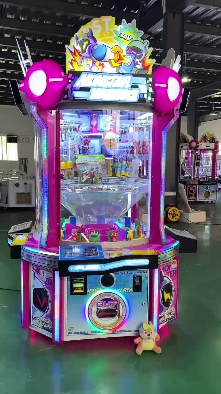 Playfun Hot Sales Kids Commercial Coin Operated Gaming Monster Warfare ...