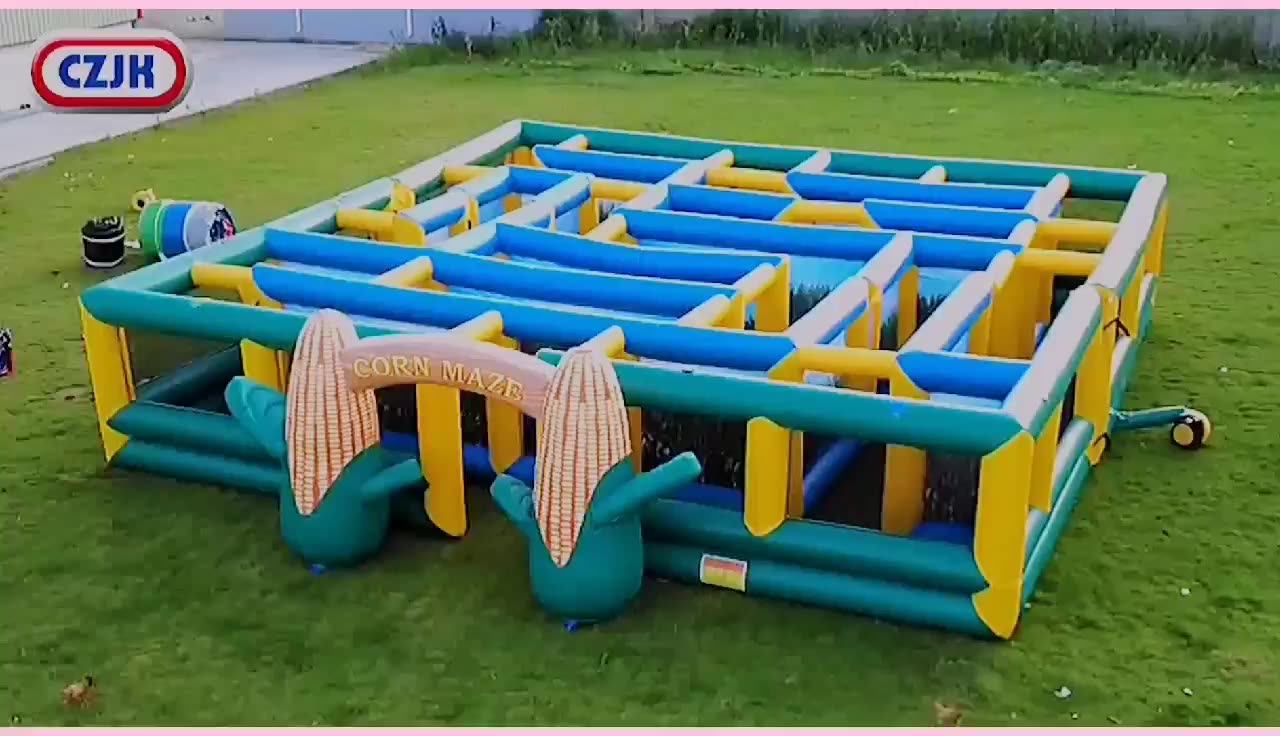 Casa De Rebote Inflable Gigante Para Niños,Laberinto De Etiqueta Láser ...
