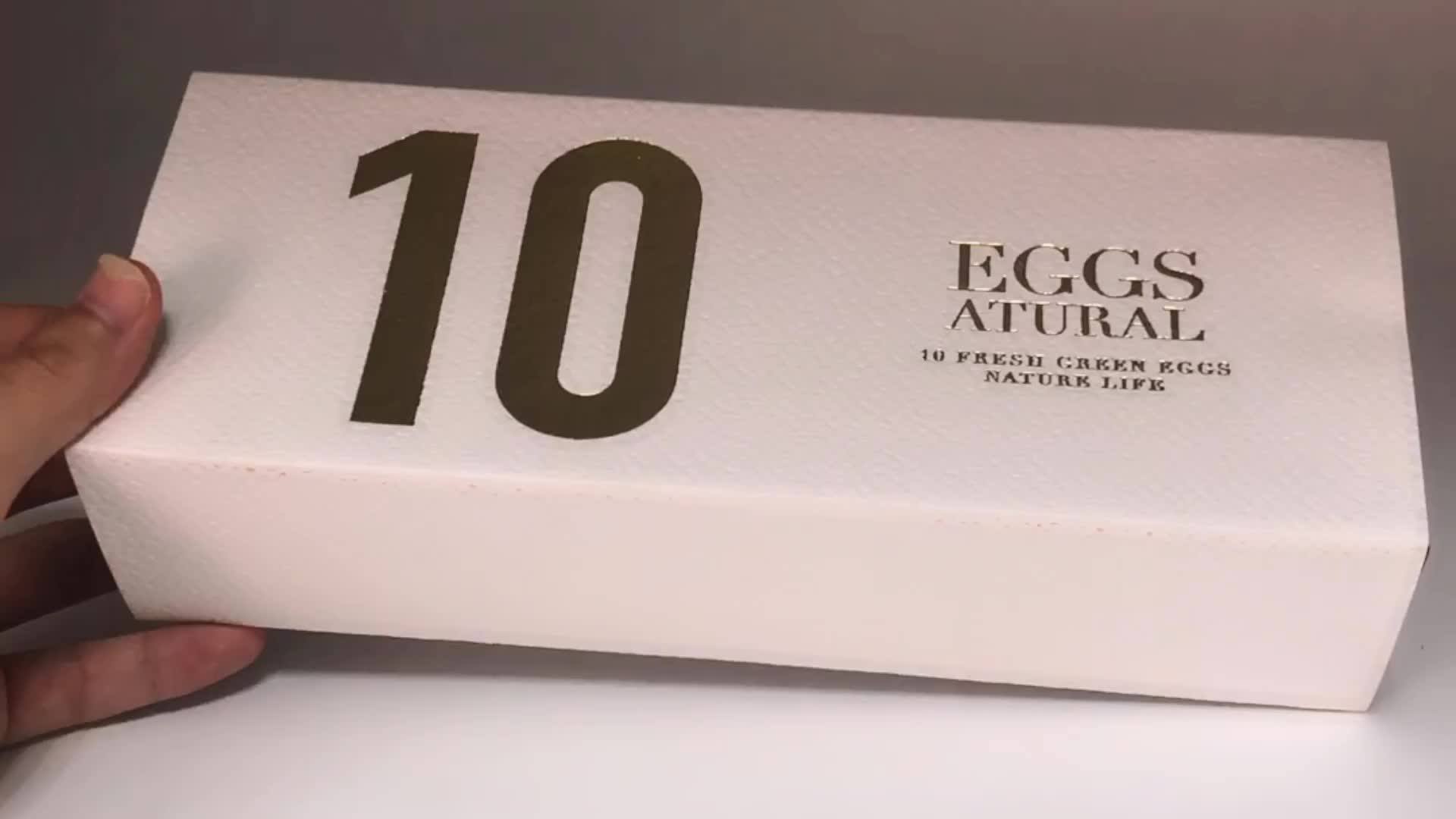 Custom Unique Decorative Cardboard Paper Packaging Easter Egg Roll ...