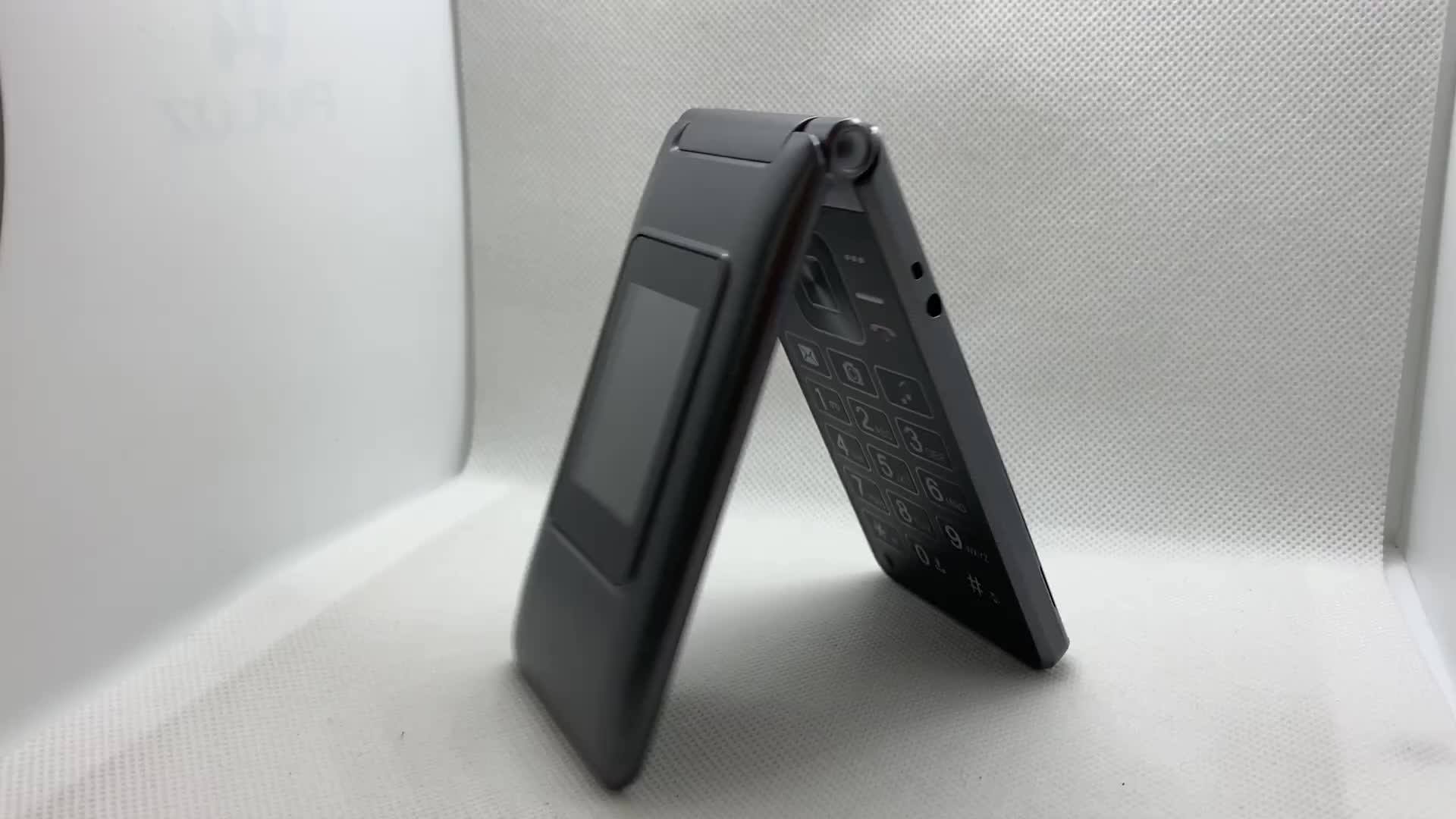 2020 Top Selling Dual Screen Flip Keypad Mobile Phone 2.8 Inch Mtk Dual ...