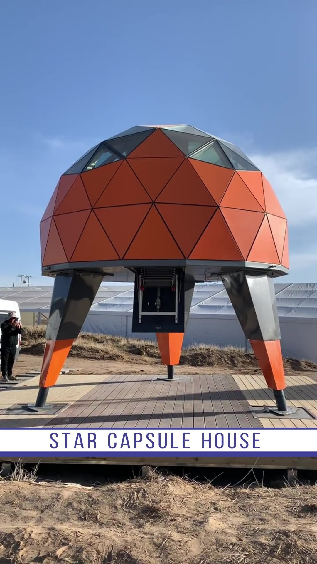 Double-storey Attic Geodesic Dome Scenic Hotel Accommodation Housing ...
