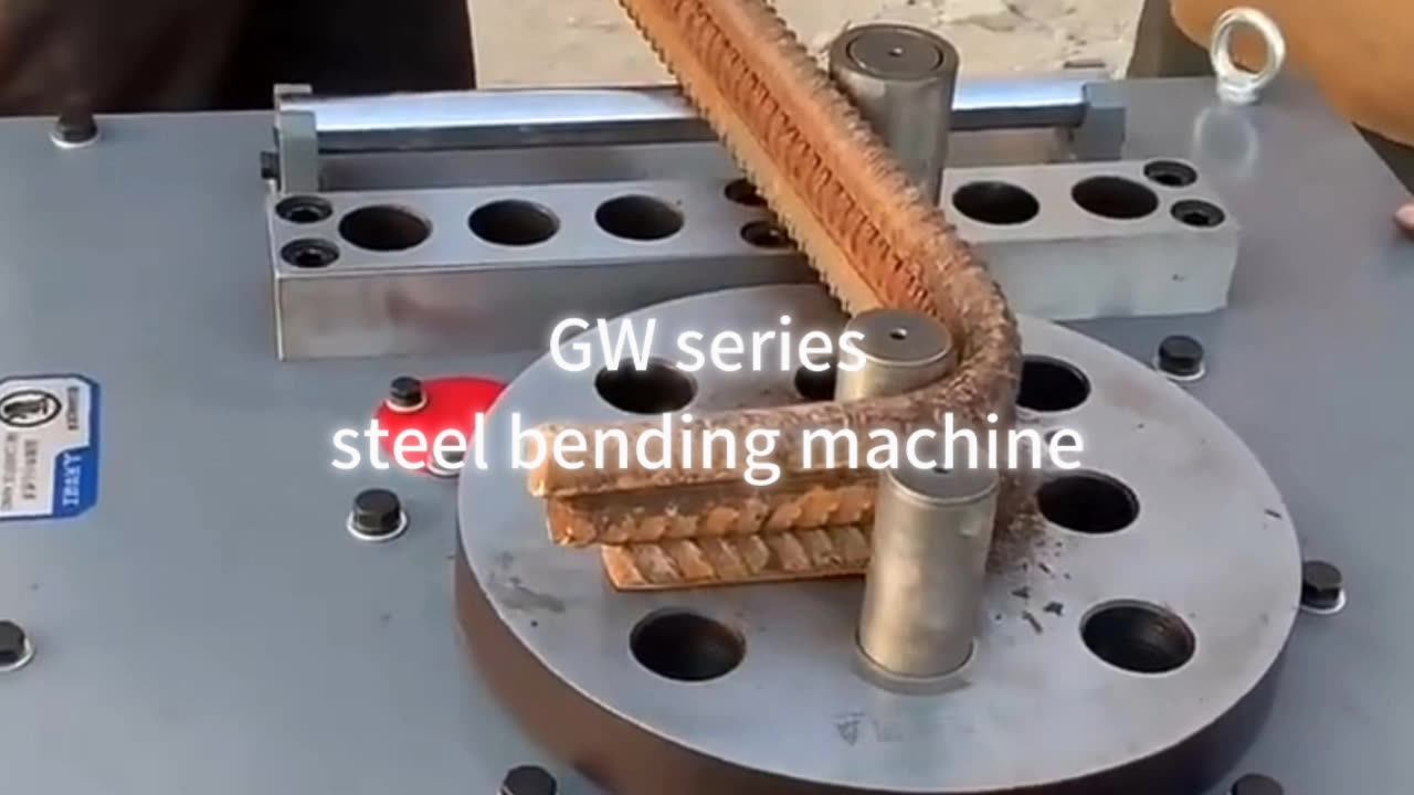 Simple Operation Steel Rebar Bending Machine Hot Sale Solid Rod Bender ...
