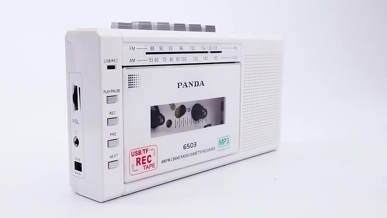 Oem Classic Panda Portable Tape Walkman Player Am Fm Radio Cassette ...
