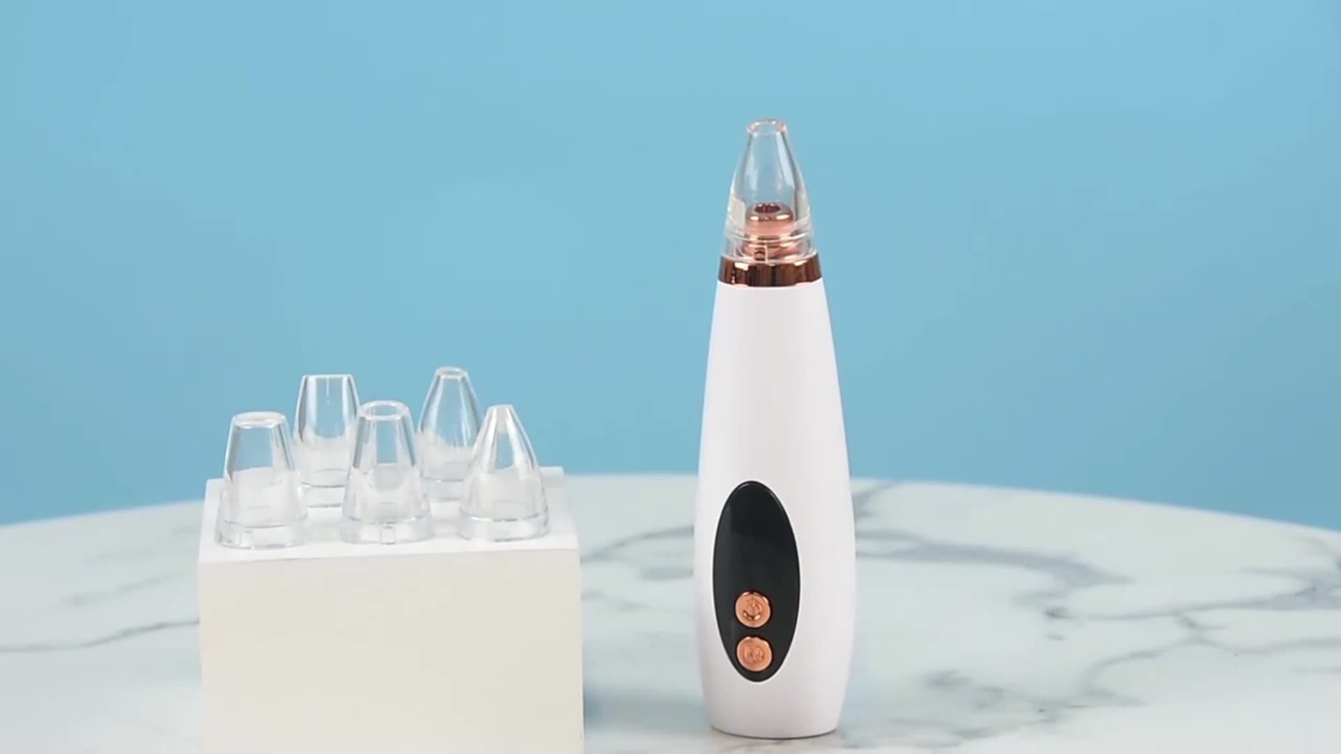 Popular Electric Vacuum Blackhead Suction Device Portable Rechargeable ...