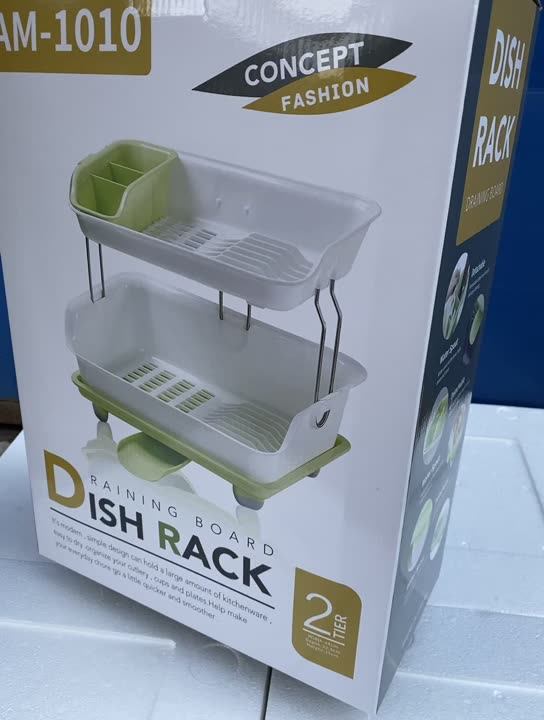 Dish Rack Pp Plastic Storage Rack For Kitchen - Buy Dish Drying Rack,2 ...