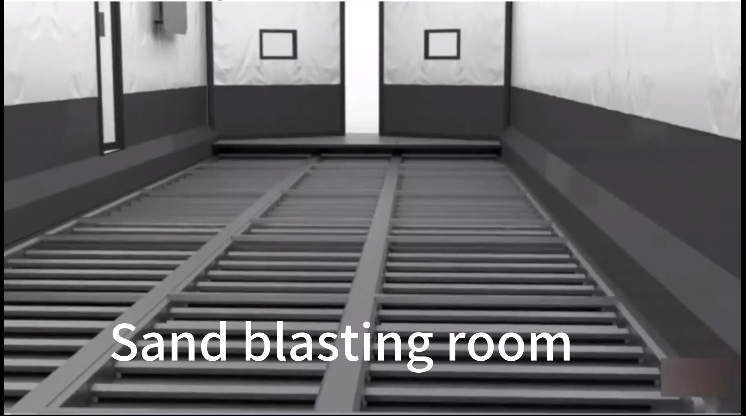 Oem Wind Scraper Recovery Shot Blasting Room Auto Q26 Sand Blasting ...