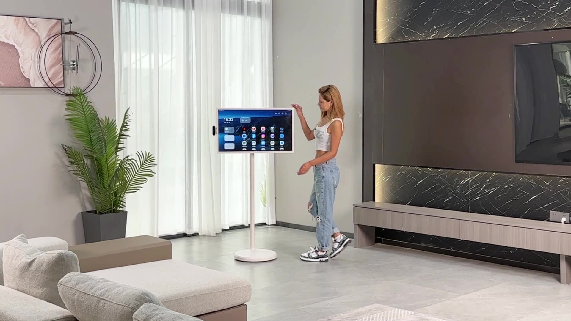 Interactive 24 Inch Standby Me Smart Television Monitor In-cell Lcd ...