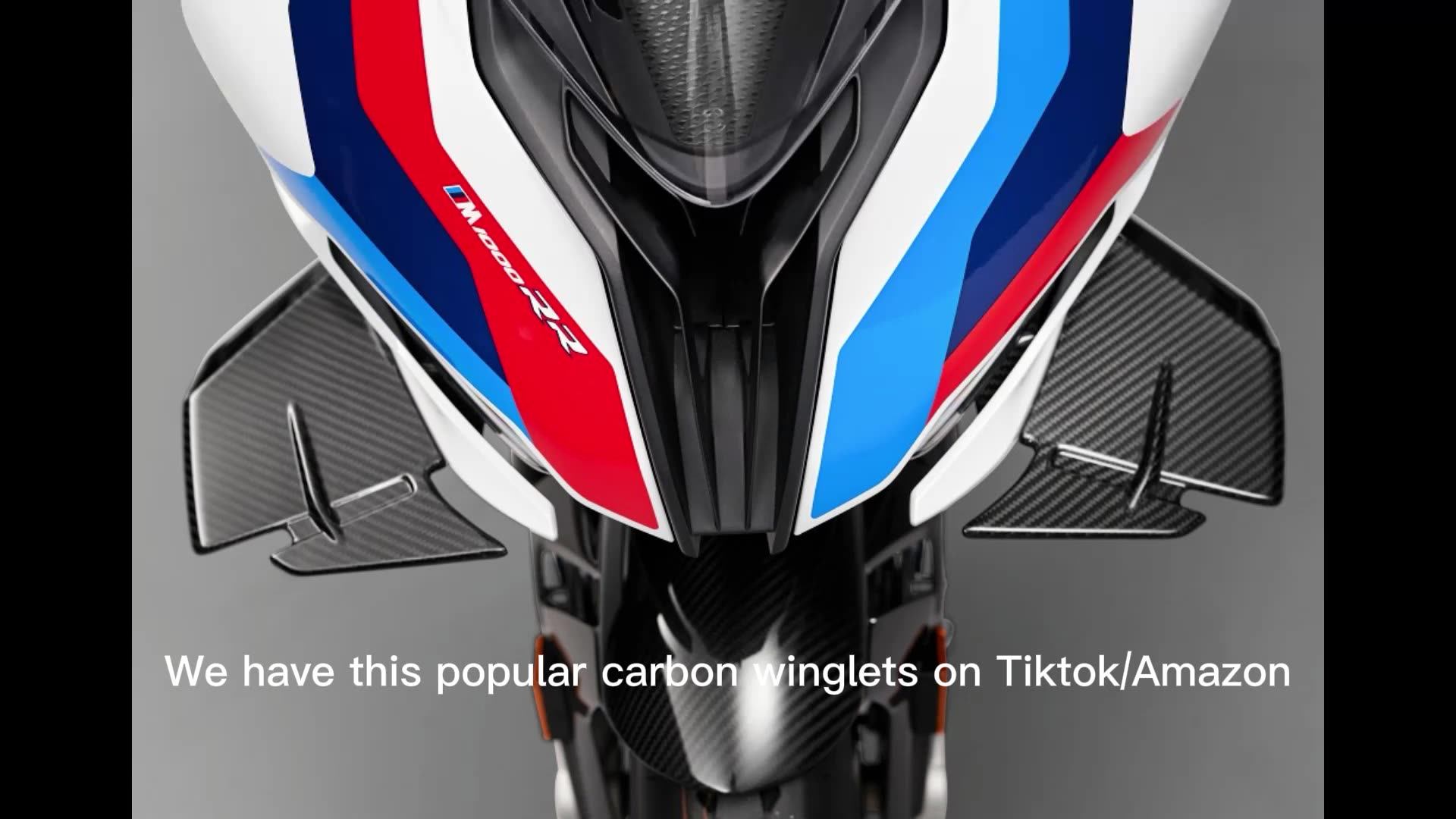 Full 3k Carbon Fiber Wing Motorcycle Body Parts Fairings Kit Side ...