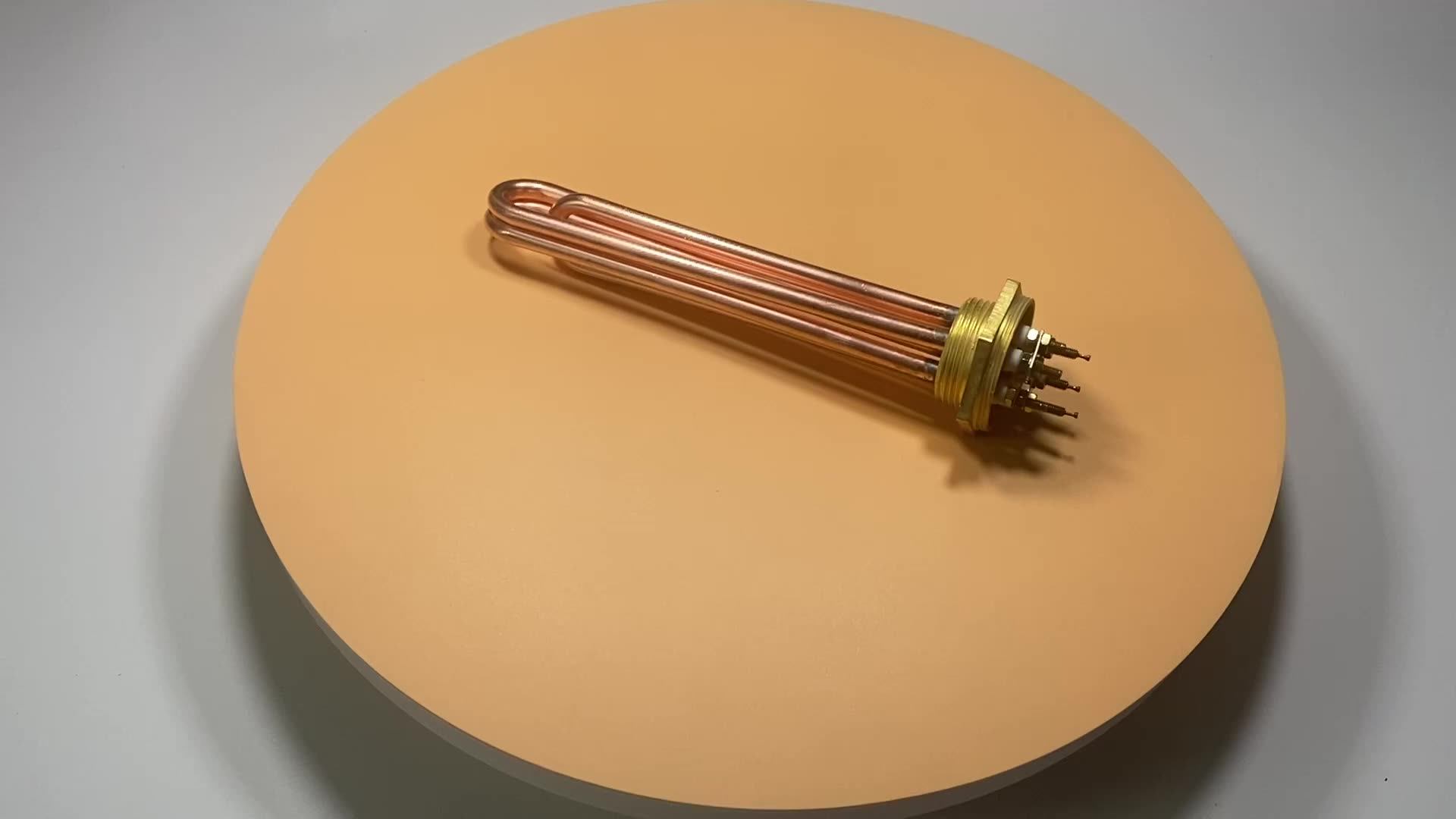 Ljxh 220v/380v Water Boiler Heater Element Dn32 1.25 Inch Copper Thread ...