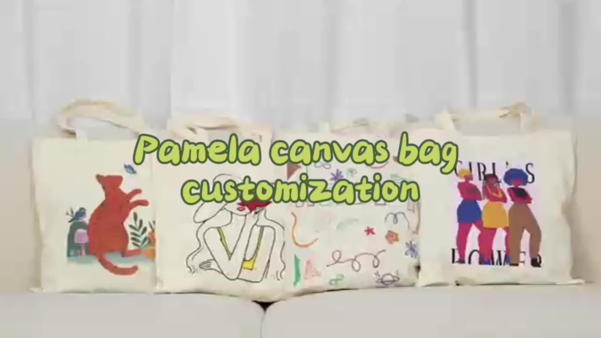 Orgain Plain Cotton Canvas Tote Bag Eco Friendly Recycled Custom ...