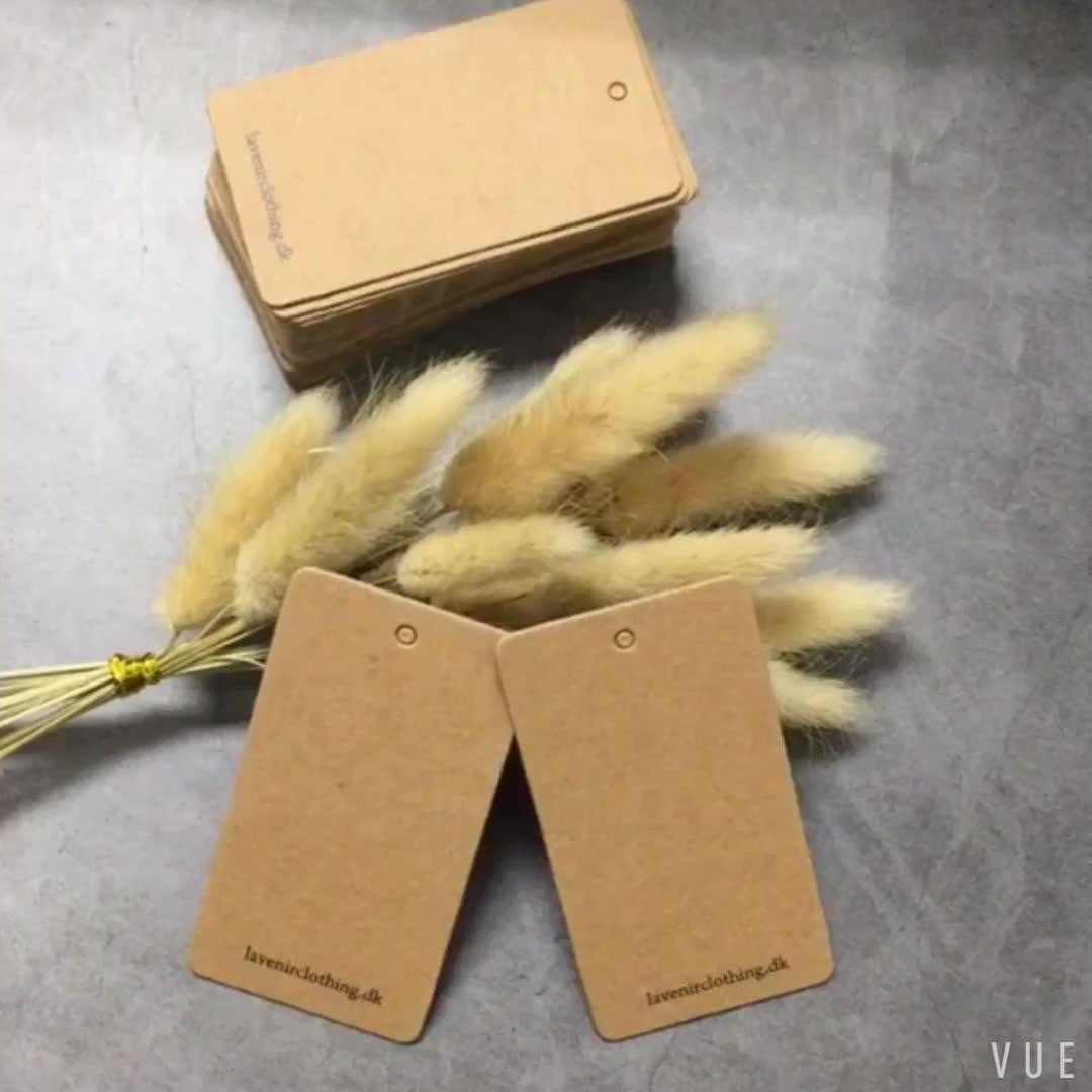 Vintage Kcaft Paper Hang Tag Recycle Swing Tag - Buy Paper Hang Tag ...