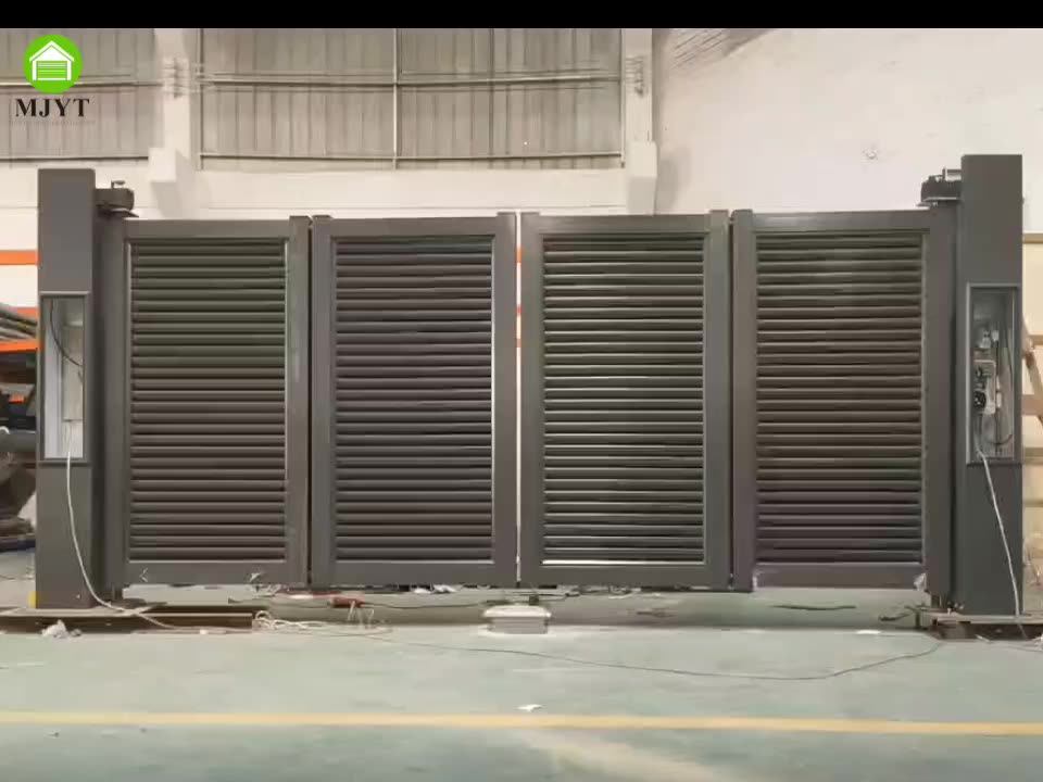 Modern Motorized Metal Folding Main Gates Designs High Quality House ...