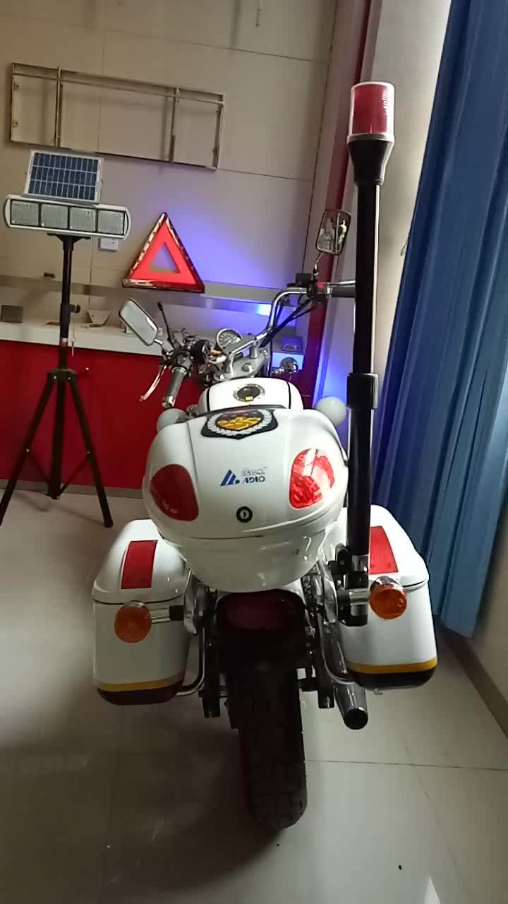 Rotating Beacon Motorcycle Led Strobe Flashing Light Red And Blue Mini ...