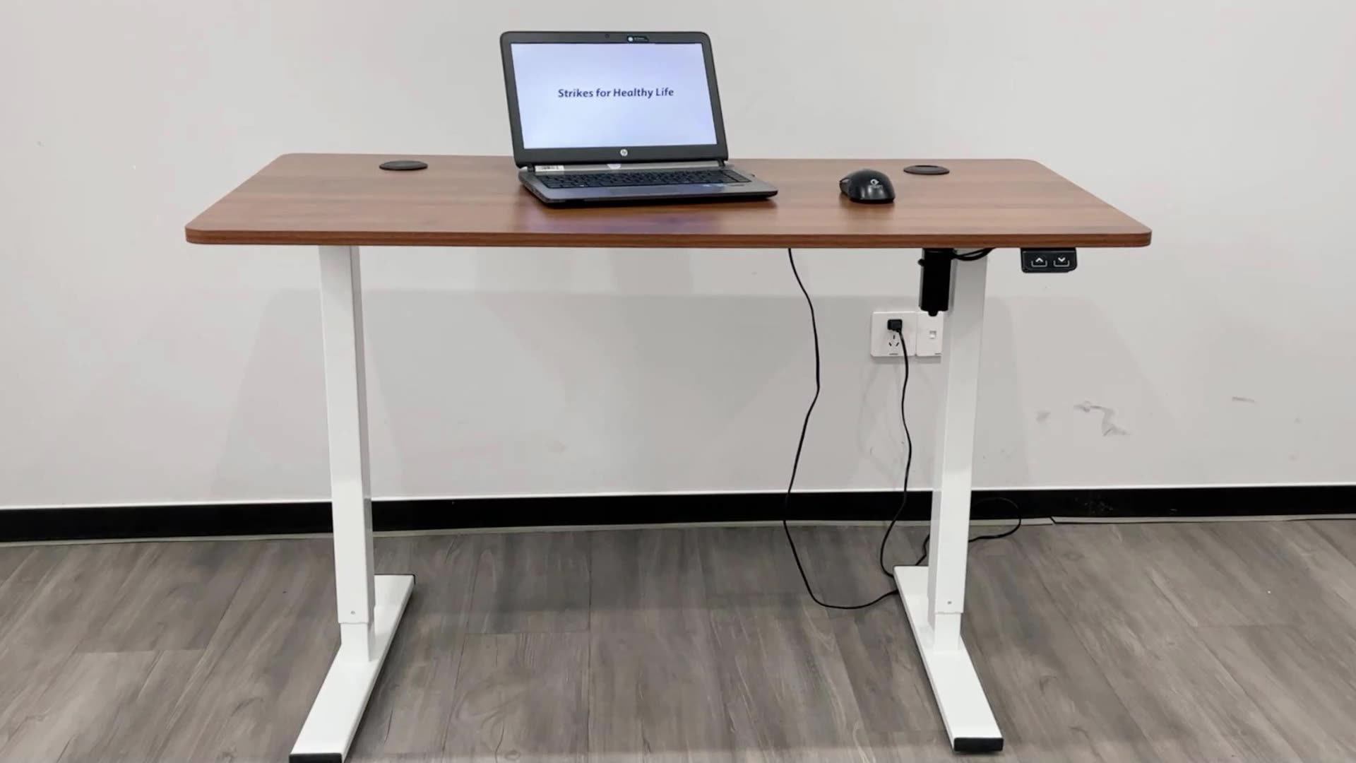 Ergonomic Desktop Electric Motor Lift Standing Deskheight Adjustable ...