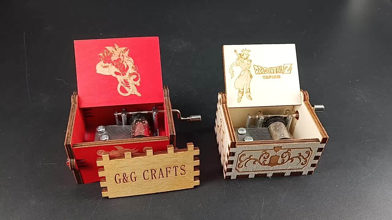 Handmade Music Box Base Hand Crank Diy Music Box - Buy Diy Music Box ...