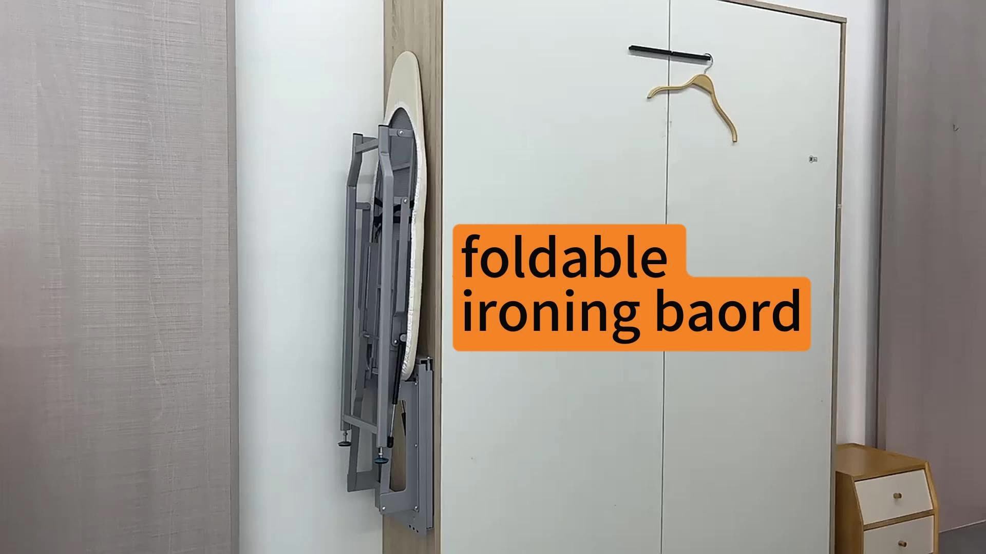 Wellmax Pull Out Folding Ironing Board Install In The Closet Wardrobe ...