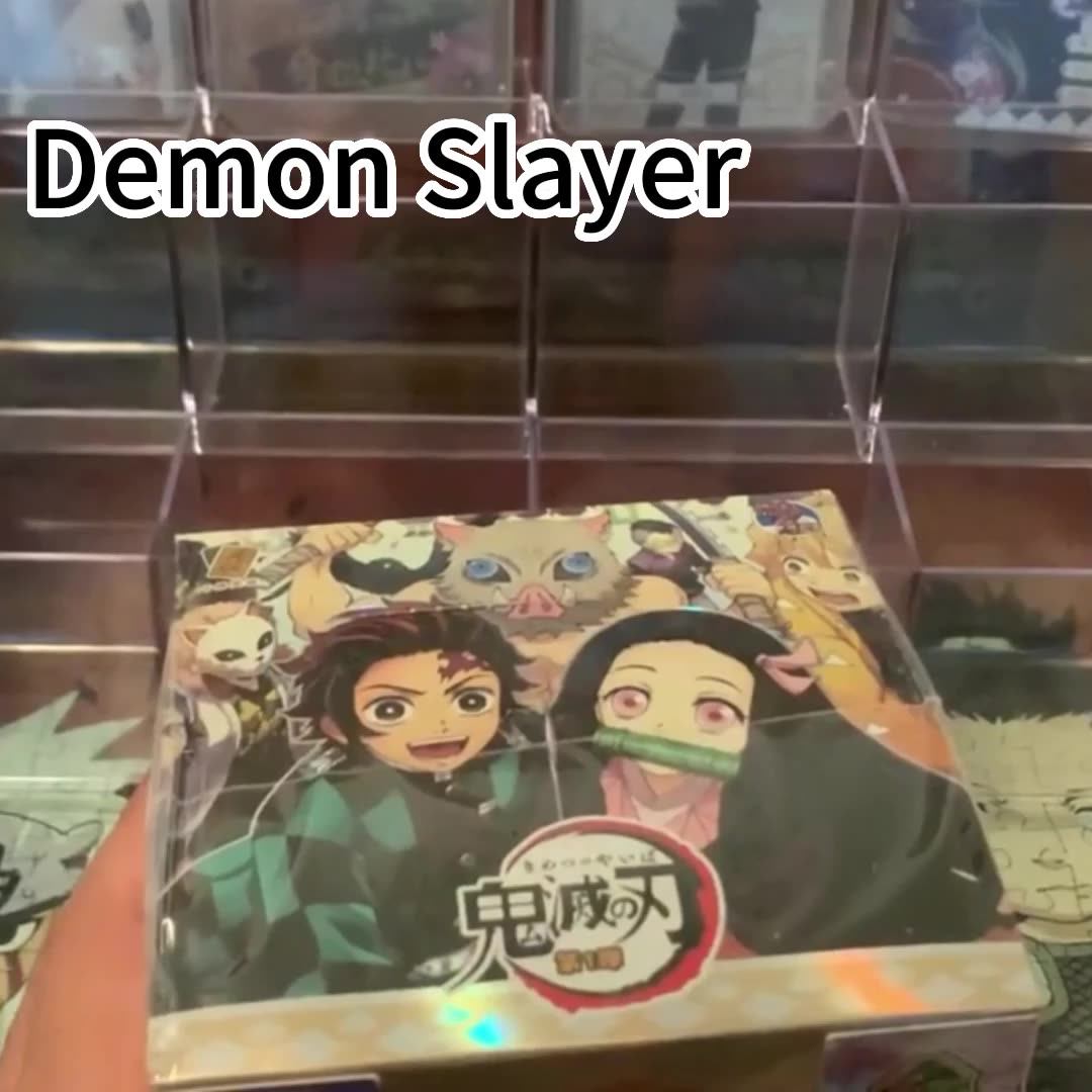 Japanese Anime Demon Slayer Table Playing Cards Toys Booster Box Tcg Cp ...