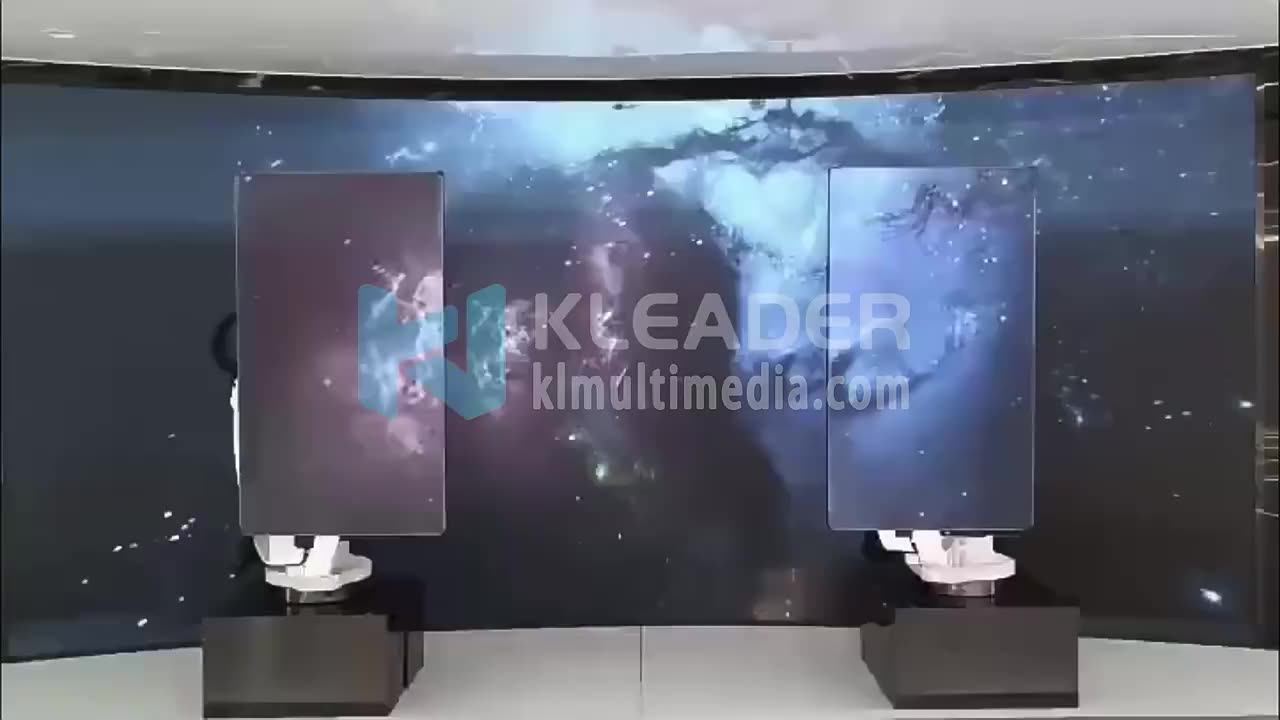 Robotic Arm Interaction Robotics Arms With Sensitive Led Screen Panels ...