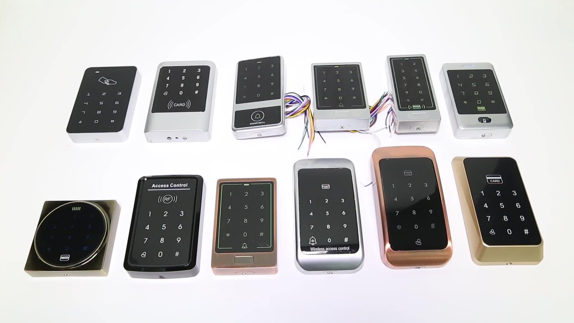 Standalone Door Entry Systems Swipe Proximity Rfid Card Reader Metal ...