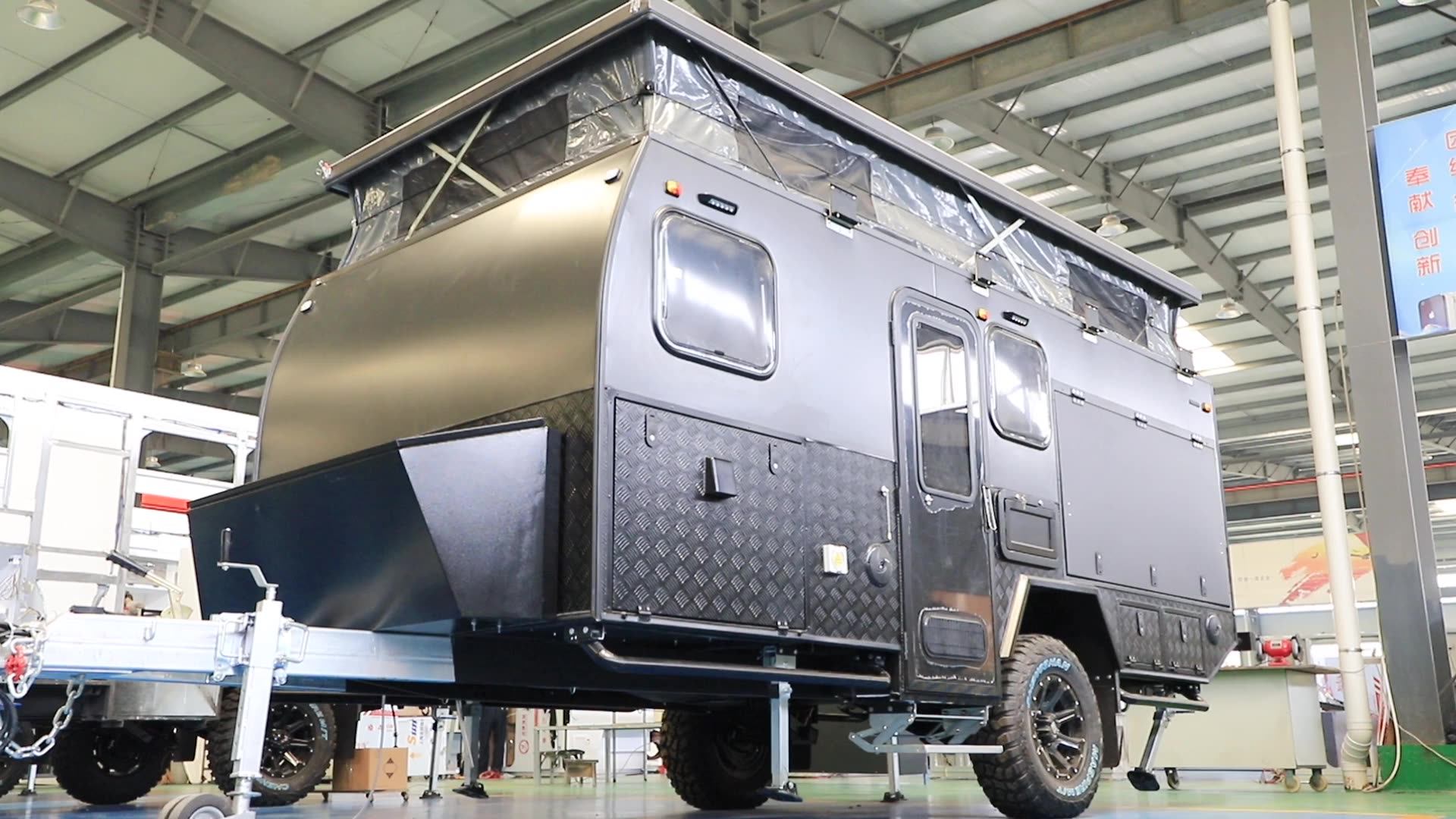 Australian Standard 15ft Off Road Pop Top Caravan 4x4 Travel Trailer Rv ...