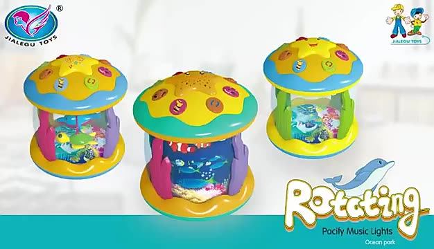 Hot Sale Hand Clap Drum Projection Ocean Paradise Baby Toys Education ...