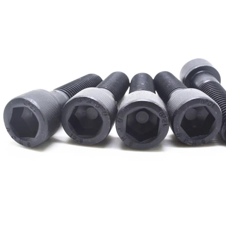 Din912 Black Oxide 10.9 Grade Allen Key Head Bolts - Buy Allen Bolt,10. ...