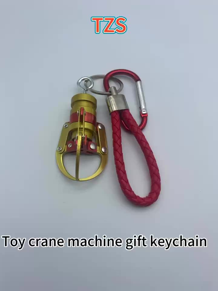 Toy Crane Machine Prize Doll Machine Claw Gift Mini Silver Claw Key ...