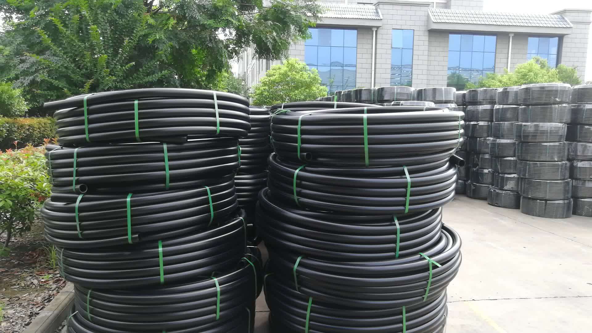100m De Tubería Riego 2 Pulgadas Hdpe De Plástico Negro De La Tubería ...