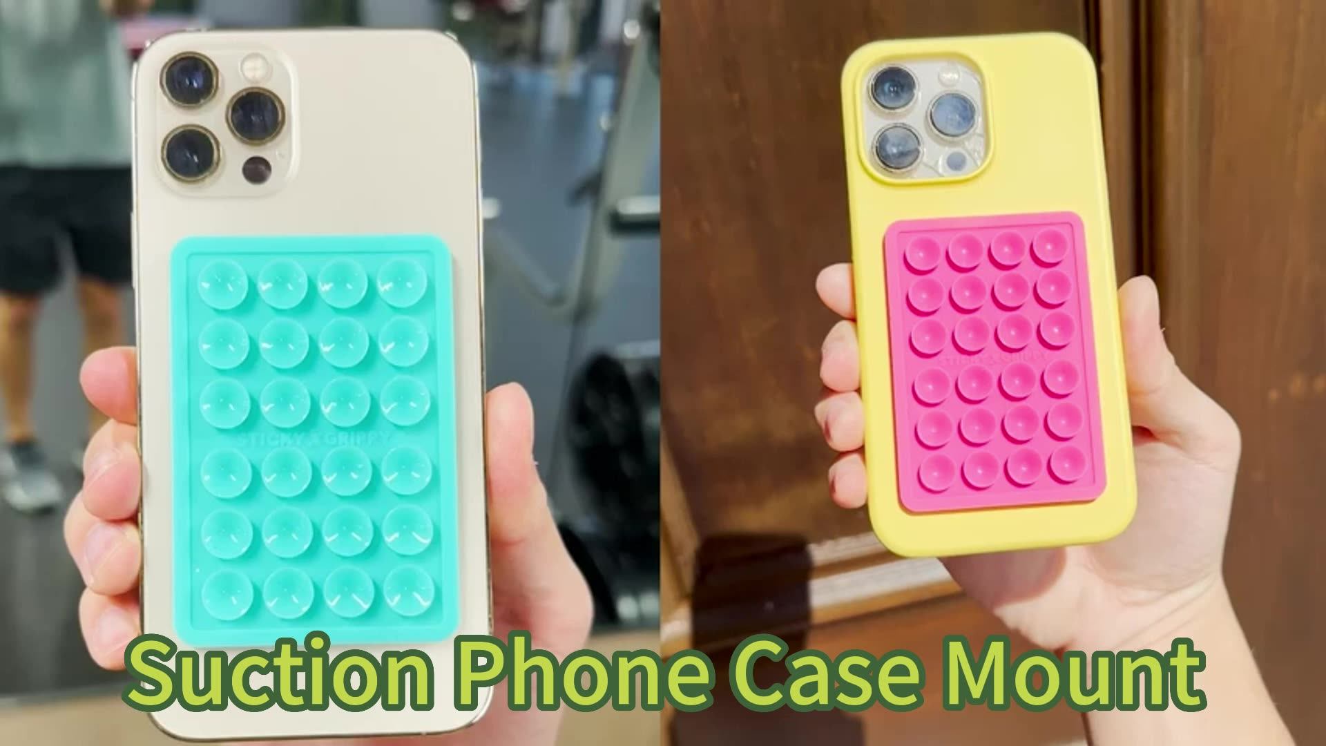 Silicone Suction Phone Case Compatible Hands-free Mobile Accessory ...