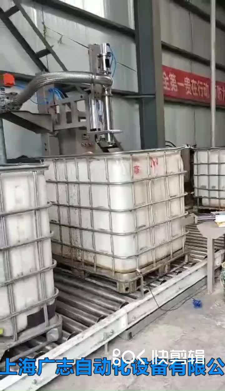 Easy Operate Simple 1000l Ibc Tank Medical Alcohol Filling Facility ...