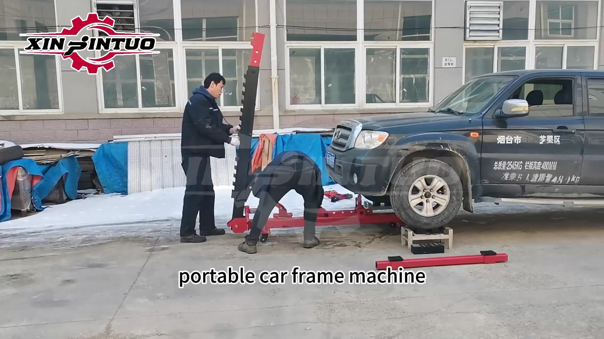 Jintuo Dent Car Puller Cheap Chassis Straightener Vehicle Equipment ...