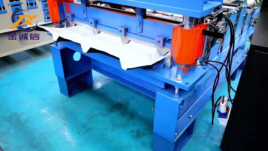 Auto Roofing Sheet Crimping Hydraulic Metal Roof Panel Curved Roofing ...