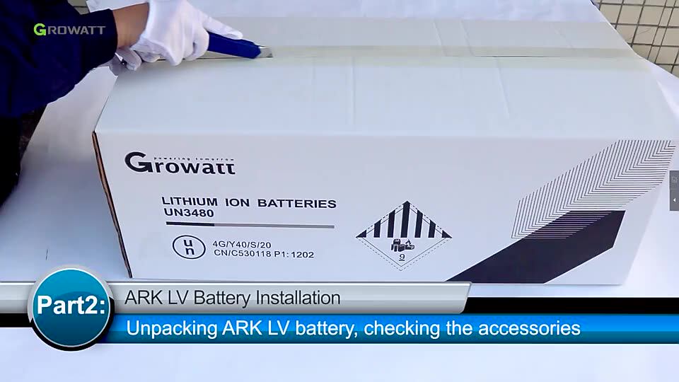 Growatt-sistema De Batería Ark,48v,2,56kwh A 25,6kwh,51,2 V,100ah,200ah ...