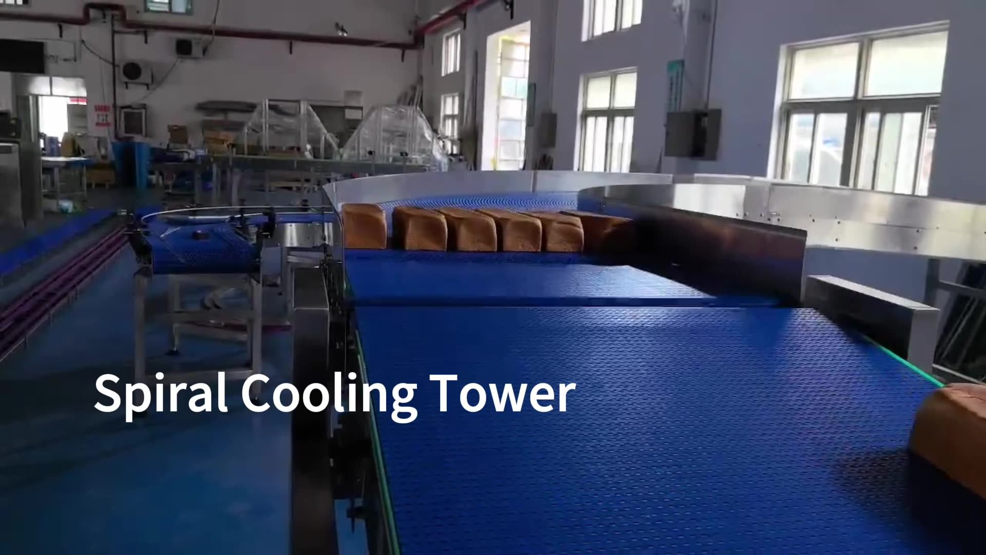 Twin Spiral Cooling Tower Suit Screw Conveyor Conveyor System Pom ...