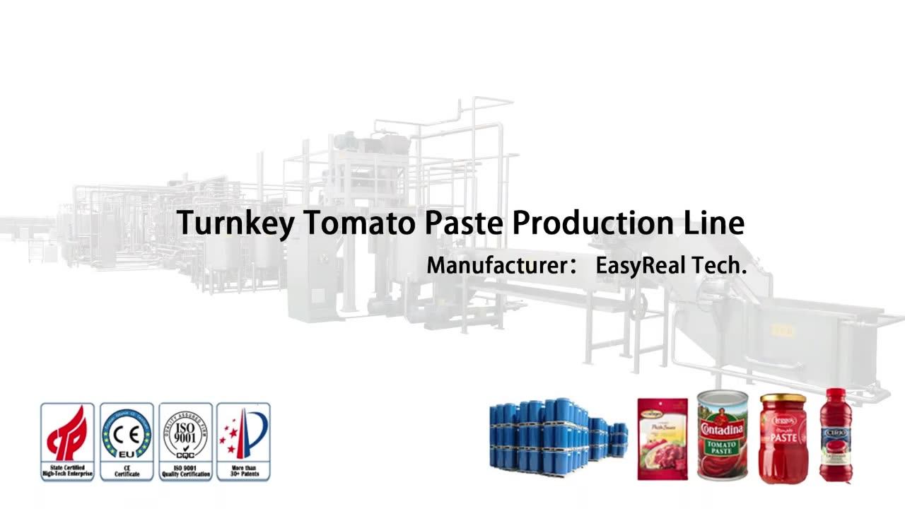 Small And Industrial Sachet Tomato Paste Ketchup Sauce Process Making ...