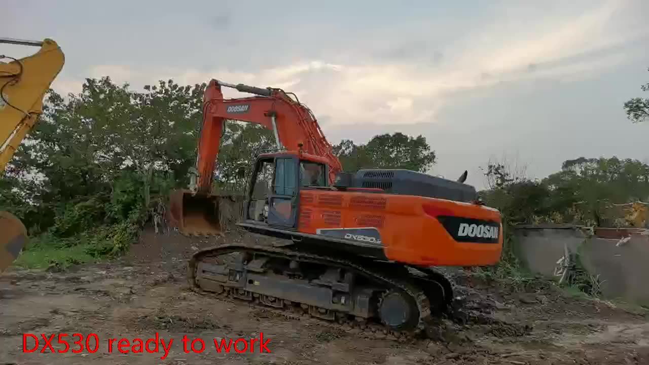 Large-scale Doosan Dx530 Crawler Excavator,South Korea Made 50 Ton ...