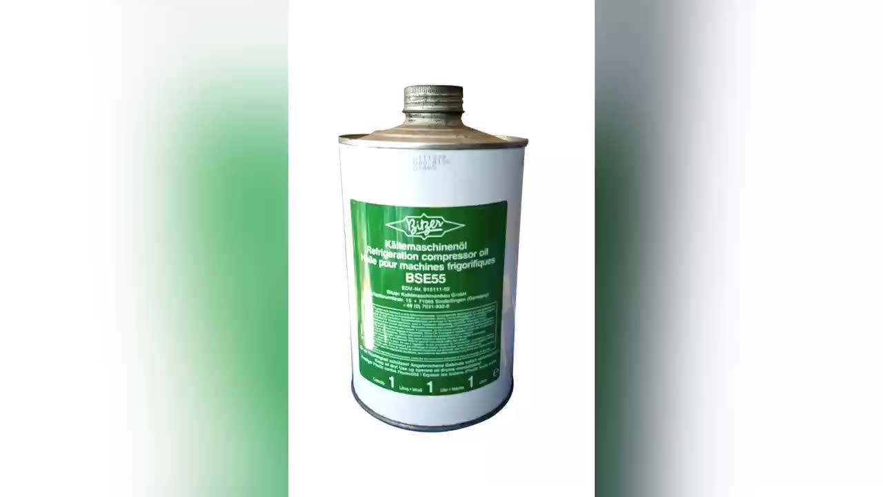 Refrigeration Lubricant Oil Bse55 1l Can For Auto Bus Compressor - Buy ...