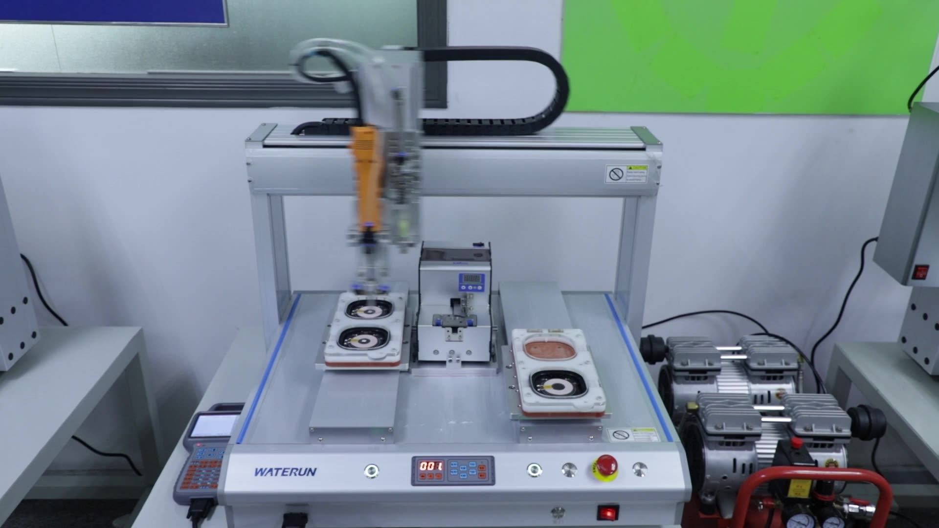 Suction Type Desktop Automatic Screw Fasten Drive Robot Screwdriver ...