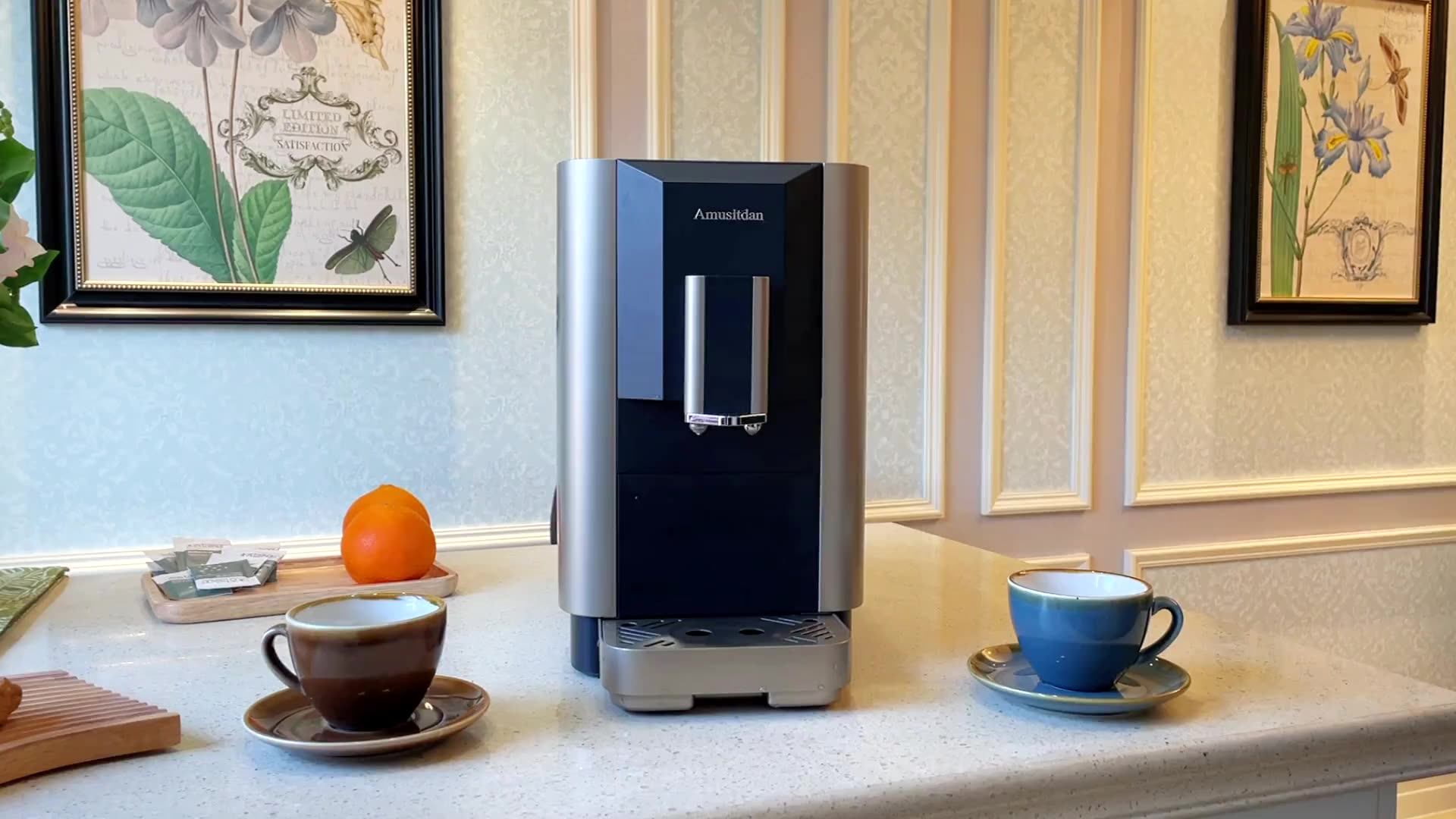 Oem New Design Office Make Espresso Coffee Smart Touch Small Fully ...