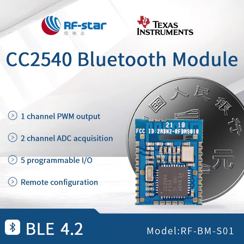 Rf-star 2.4ghz Ble 4.0 Ble Module Ti Cc2540 - Buy Ti Cc2540,Ble Module Ti Cc2540,Ble 4.0 Ble ...