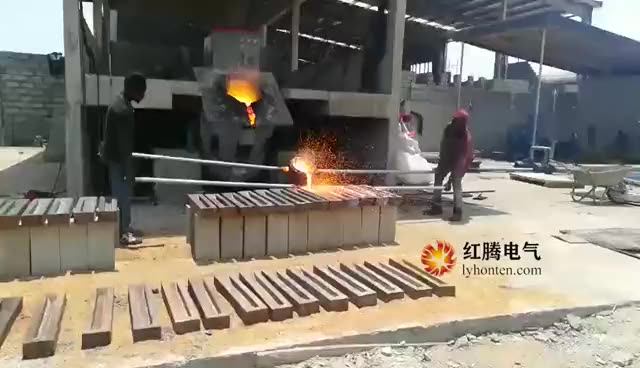 100kg 500kg 1t 2t 5t Oven Foundry Casting Steel Iron Metal Melting ...