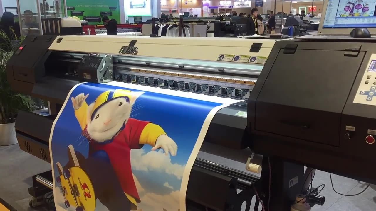 Sino Color Eco Solvent Printer Vinyl Banner Inkjet Printing Machine ...